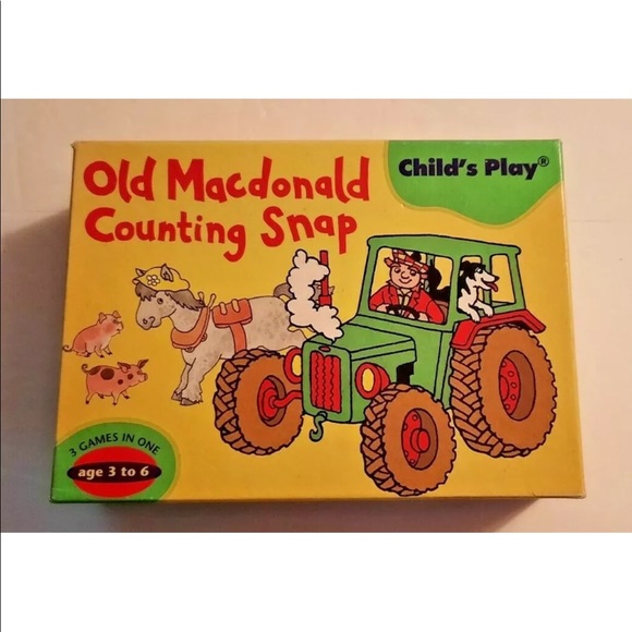 Child’s Play | Toys | Old Macdonald Counting Snap Game By Childs Play ...